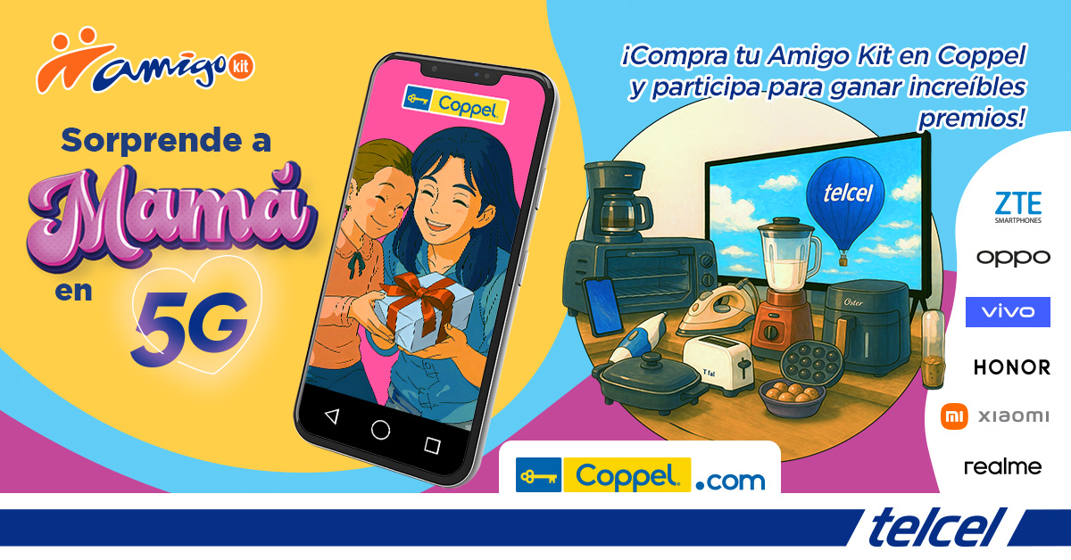 Sorprende a Mamá en Coppel con Telcel - Alianzas